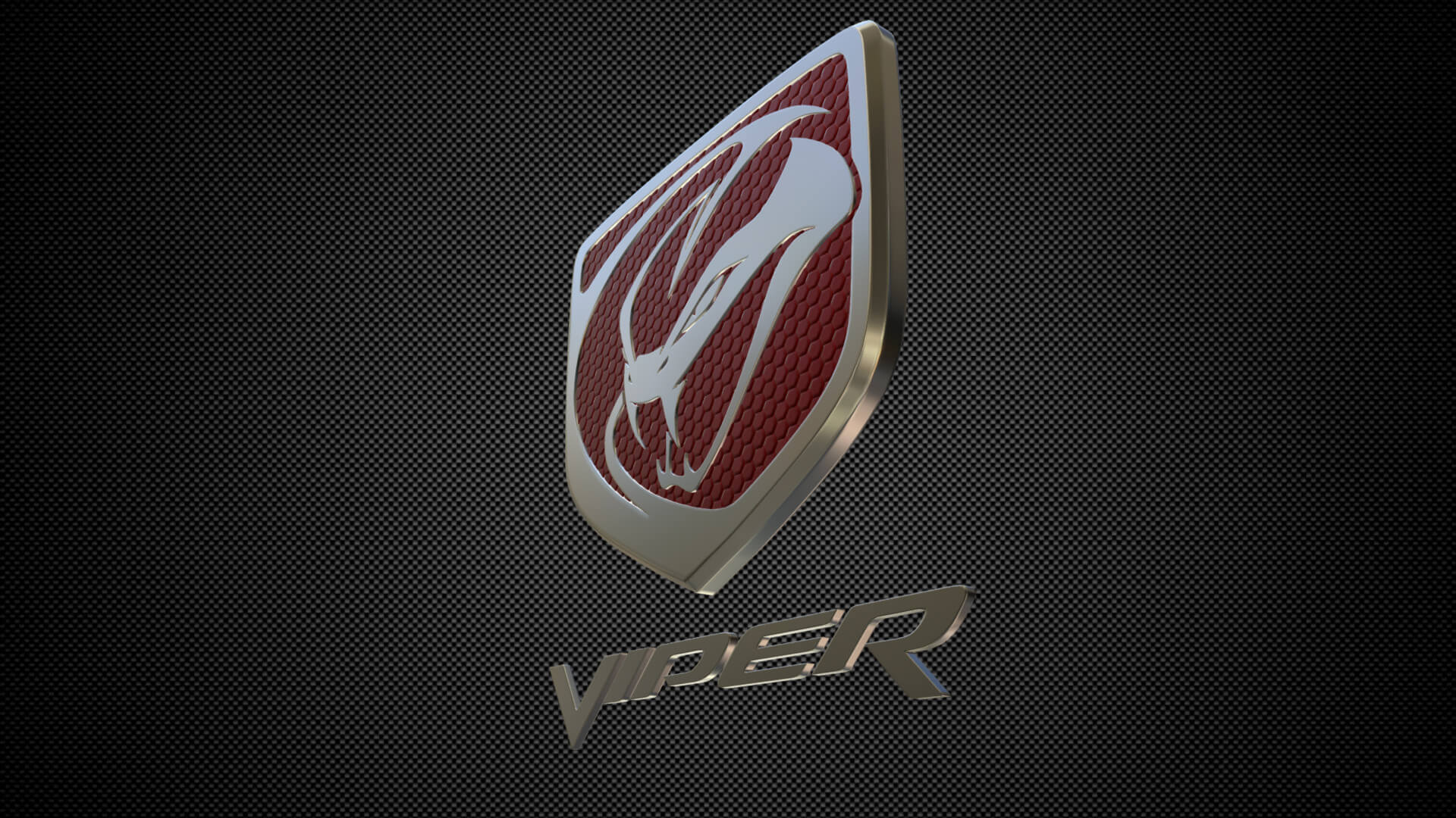 Viper Logo - 3D Model by 3d_logoman