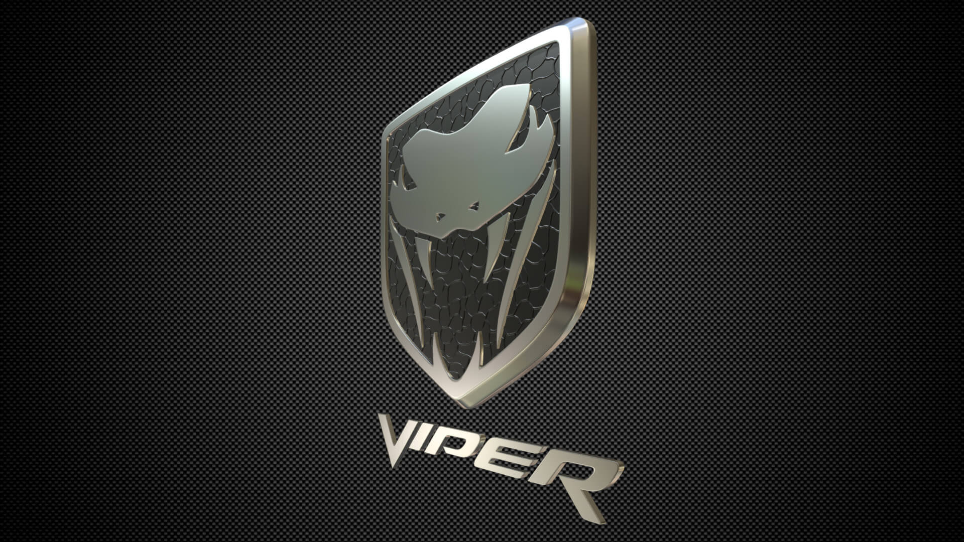 Viper Logo - 3D Model by 3d_logoman