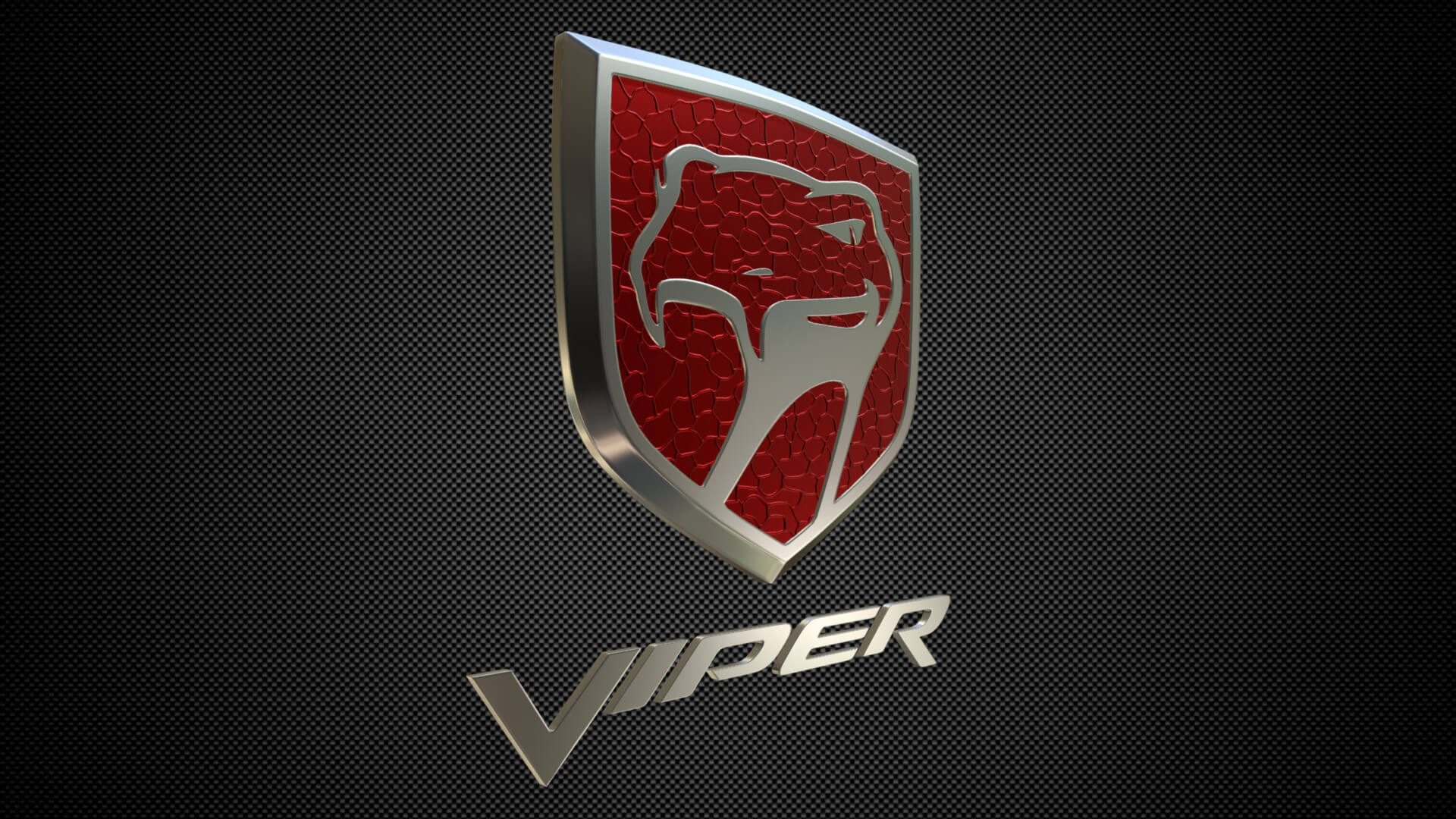 Viper Logo - 3D Model by 3d_logoman