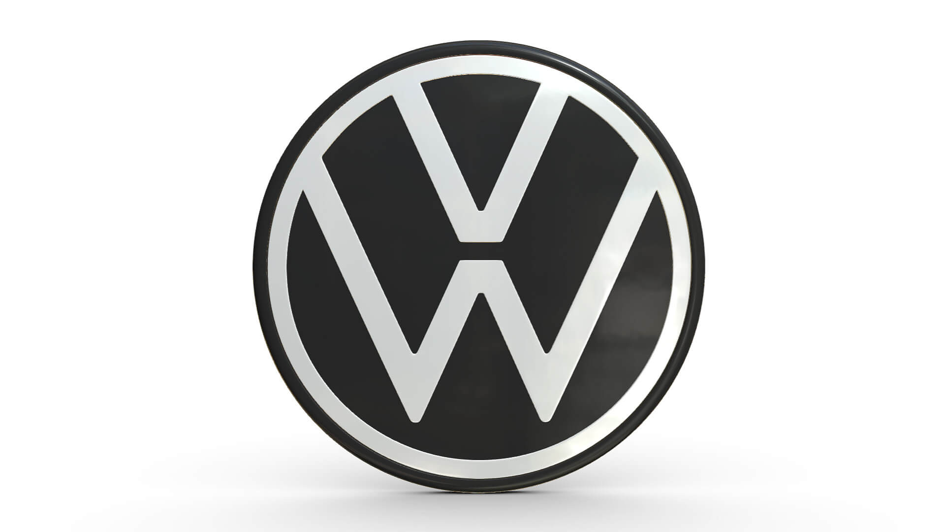 Volkswagen Logo - 3D Model by 3d_logoman