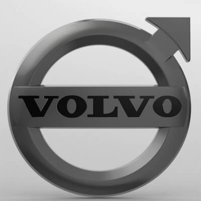 Volvo Logo - 3D Model by 3d_logoman