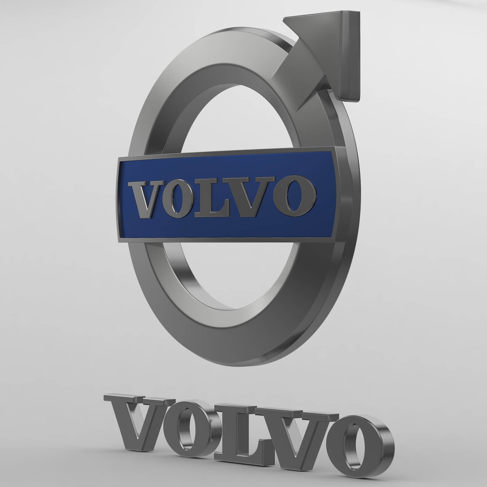 Volvo Logo - 3D Model by 3d_logoman