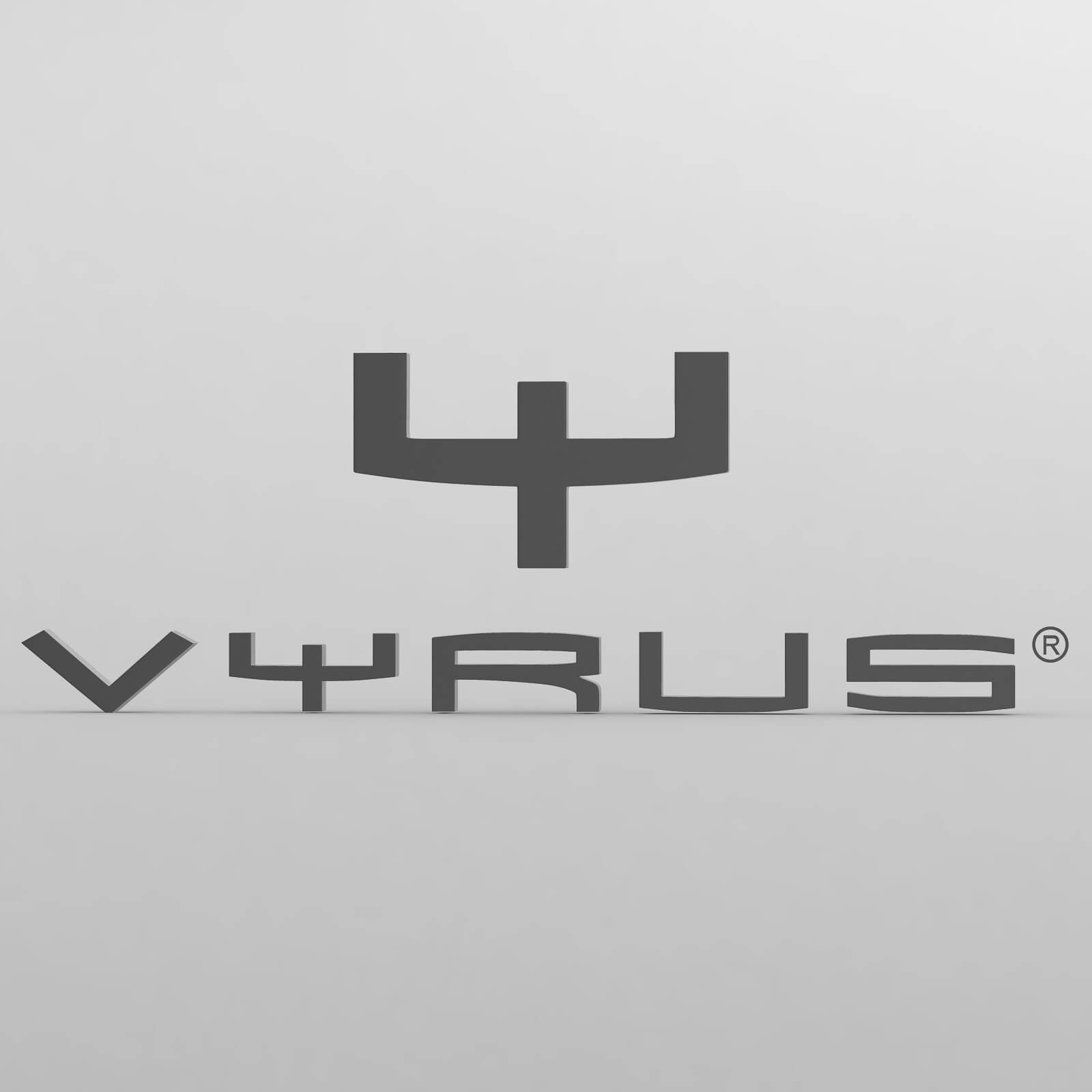 Vyrus Logo - 3D Model by 3d_logoman