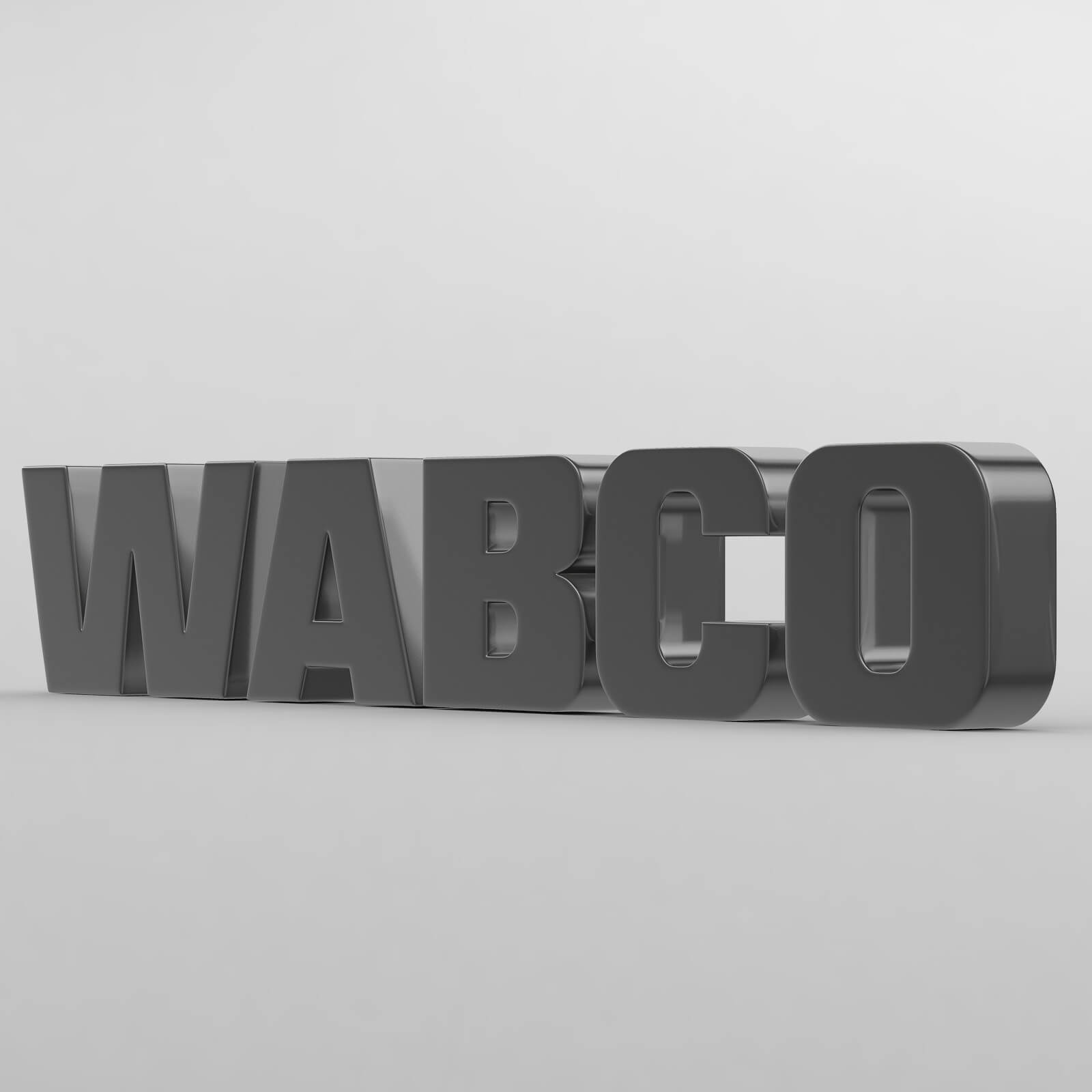 Wabco Logo - 3D Model by 3d_logoman