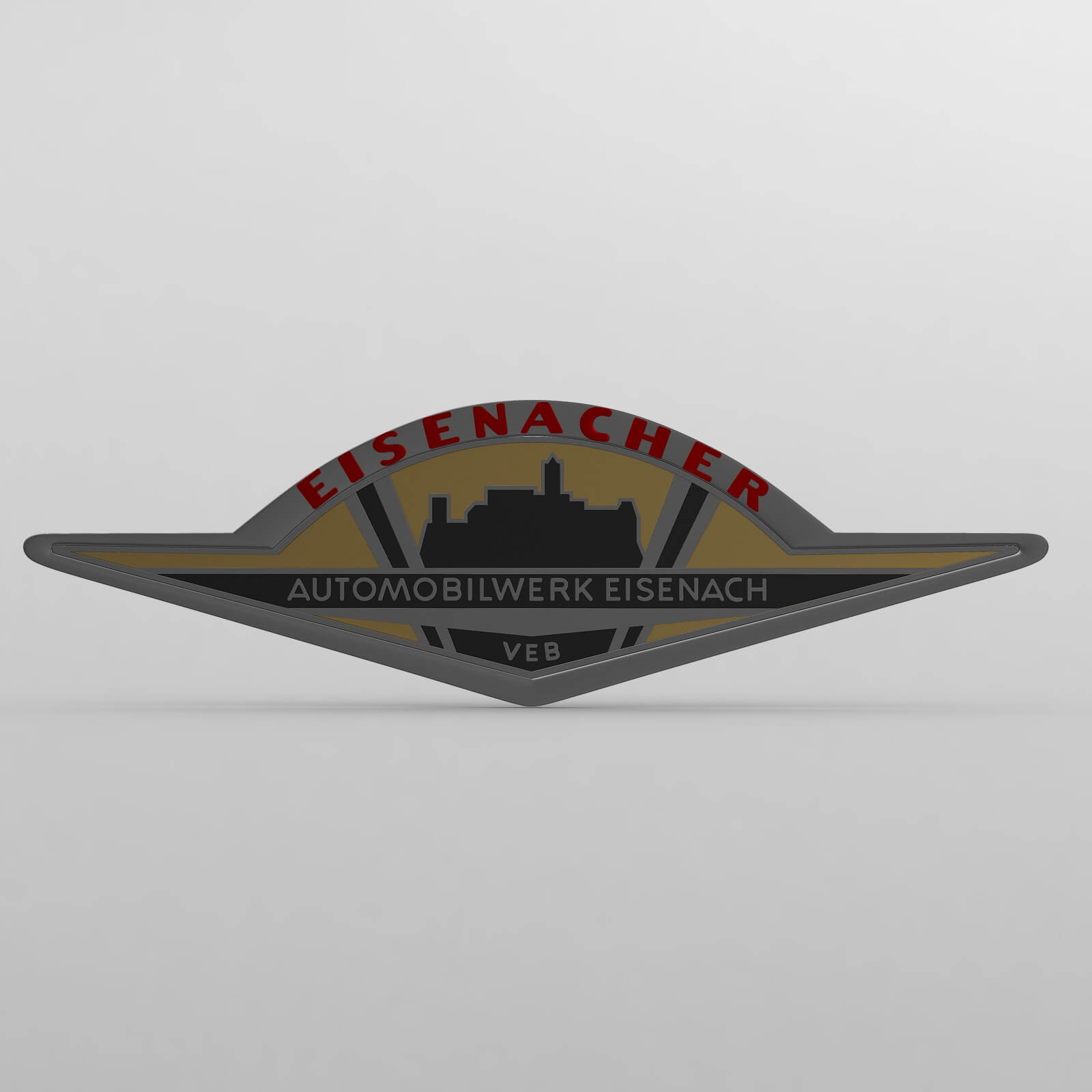 Wartburg Logo - 3D Model by 3d_logoman