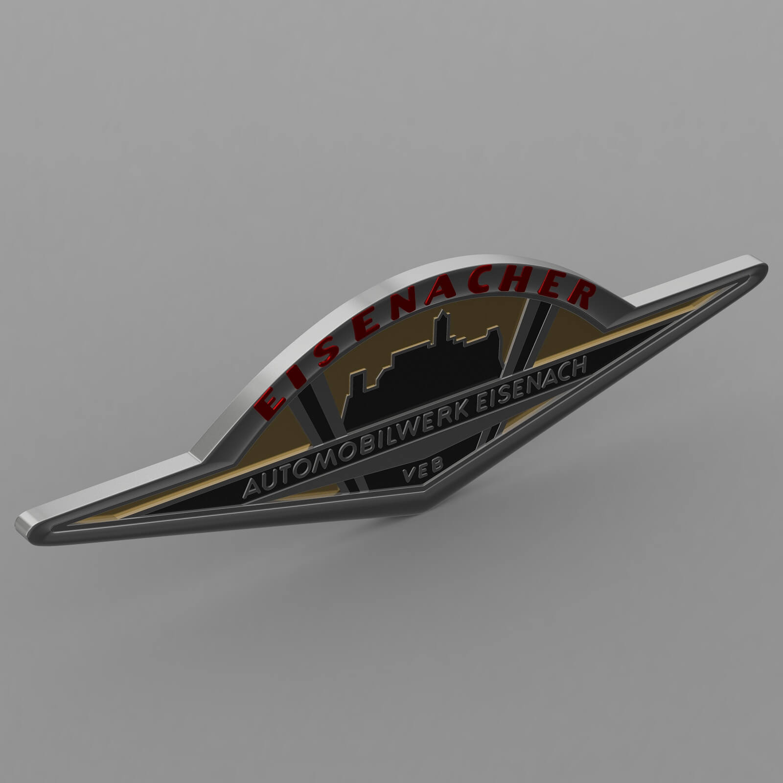 Wartburg Logo - 3D Model by 3d_logoman