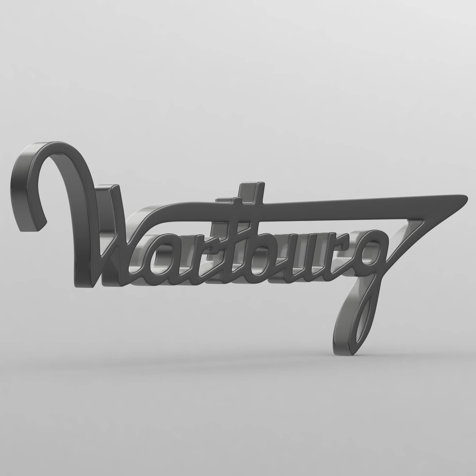 Wartburg Logo - 3D Model by 3d_logoman