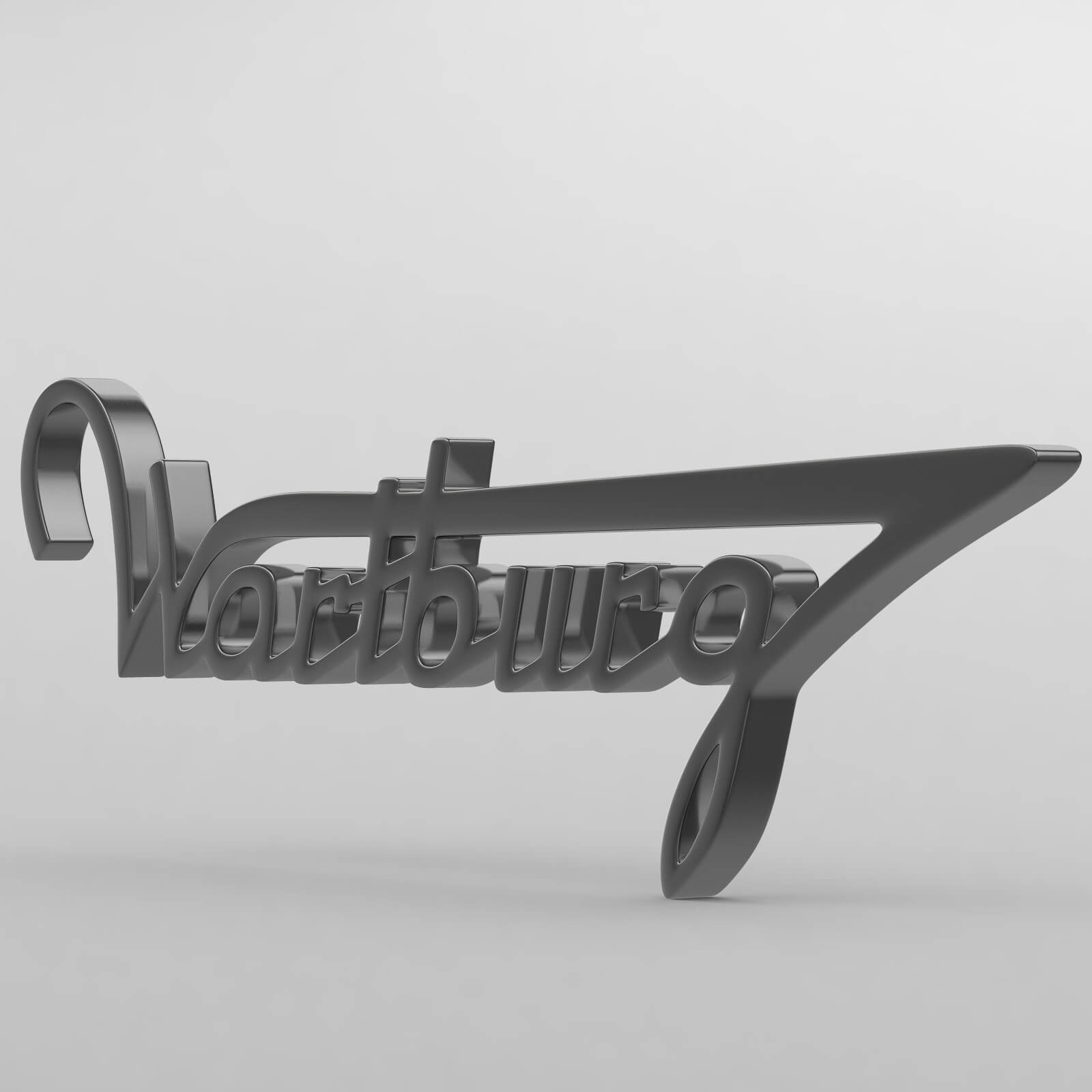 Wartburg Logo - 3D Model by 3d_logoman