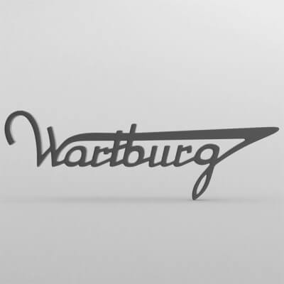 Wartburg Logo - 3D Model by 3d_logoman
