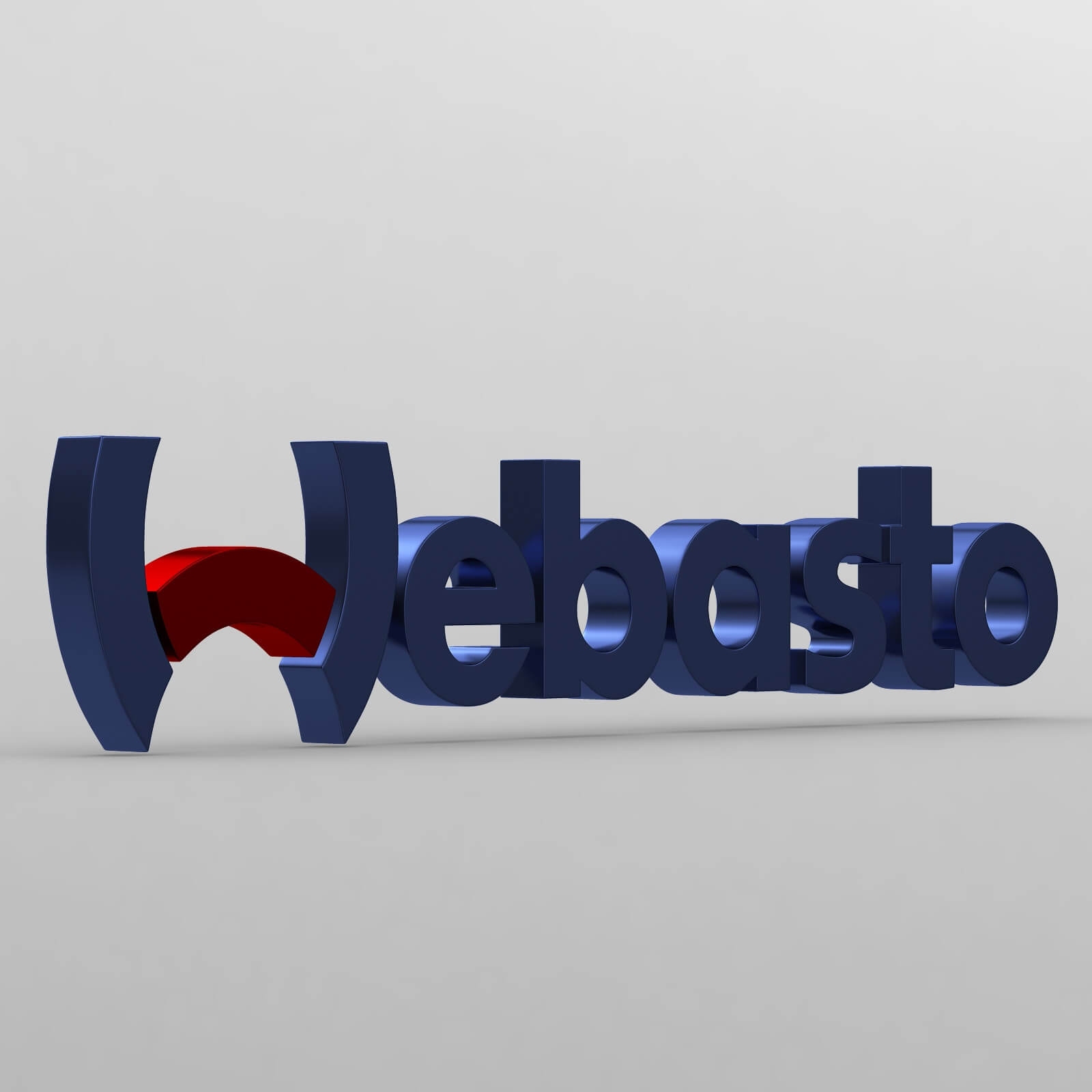 Webasto Logo - 3D Model by 3d_logoman