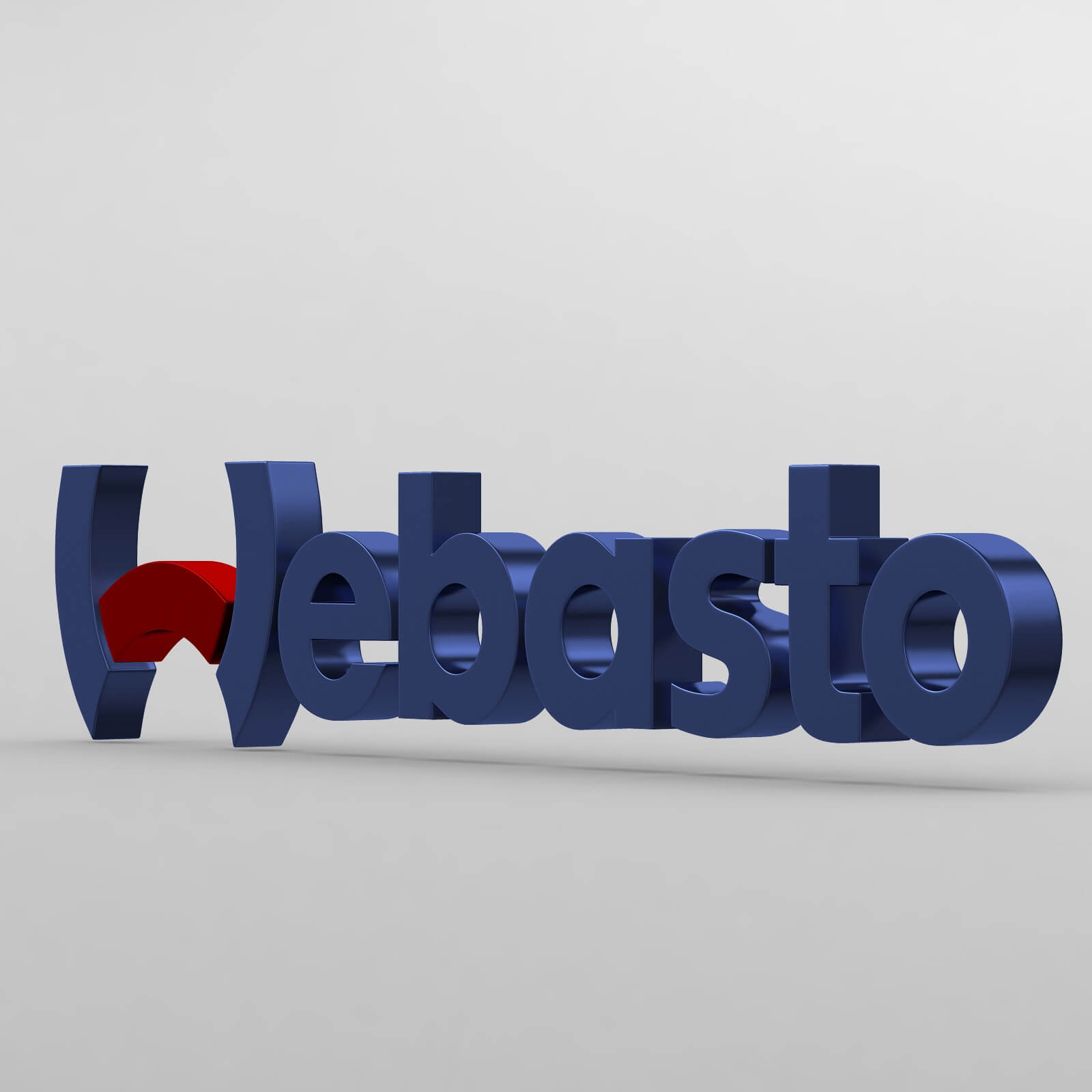 Webasto Logo - 3D Model by 3d_logoman
