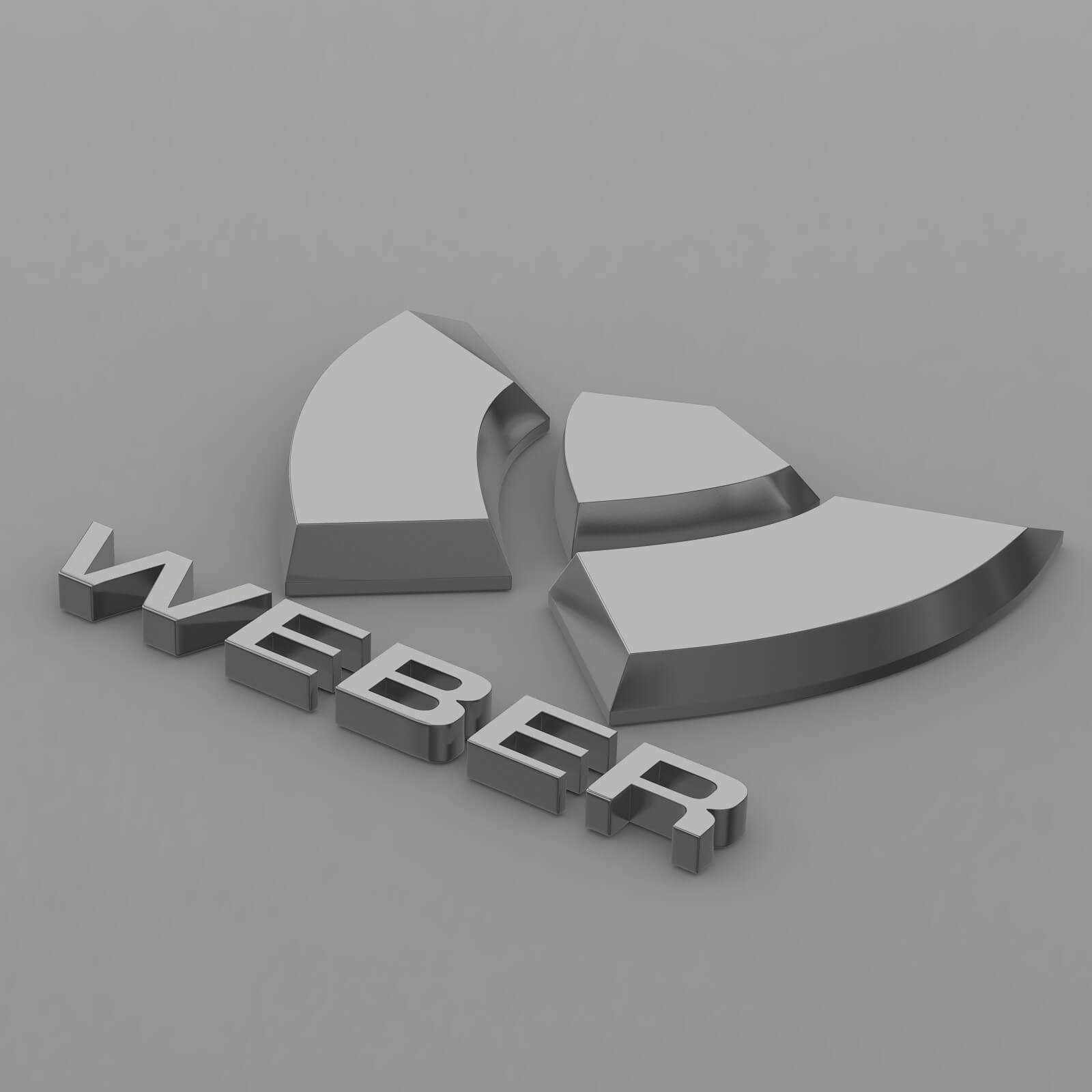 Weber Logo - 3D Model by 3d_logoman