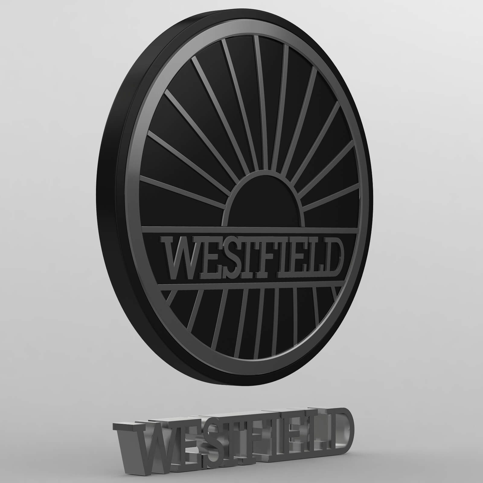 Westfield Logo - 3D Model by 3d_logoman