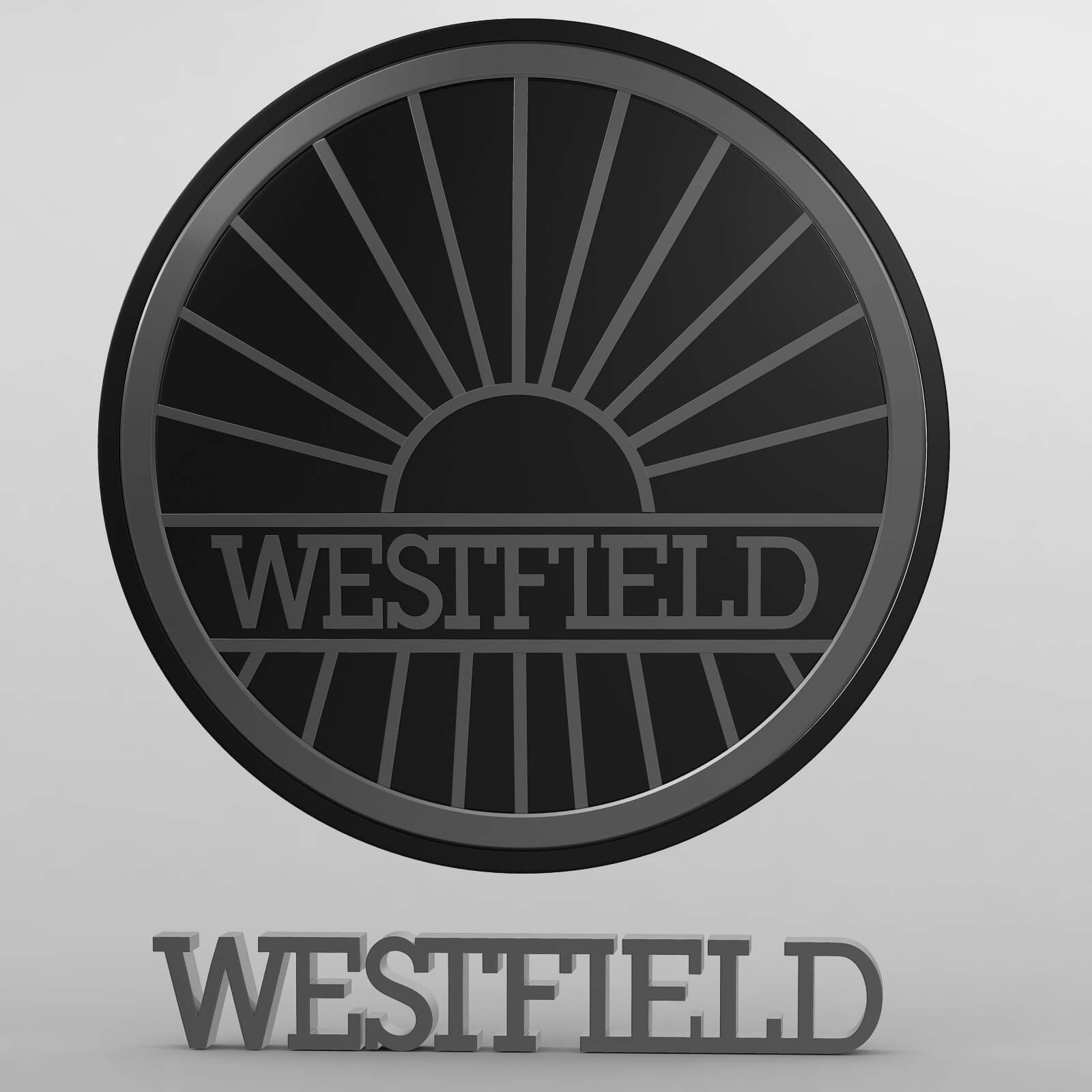 Westfield Logo - 3D Model by 3d_logoman