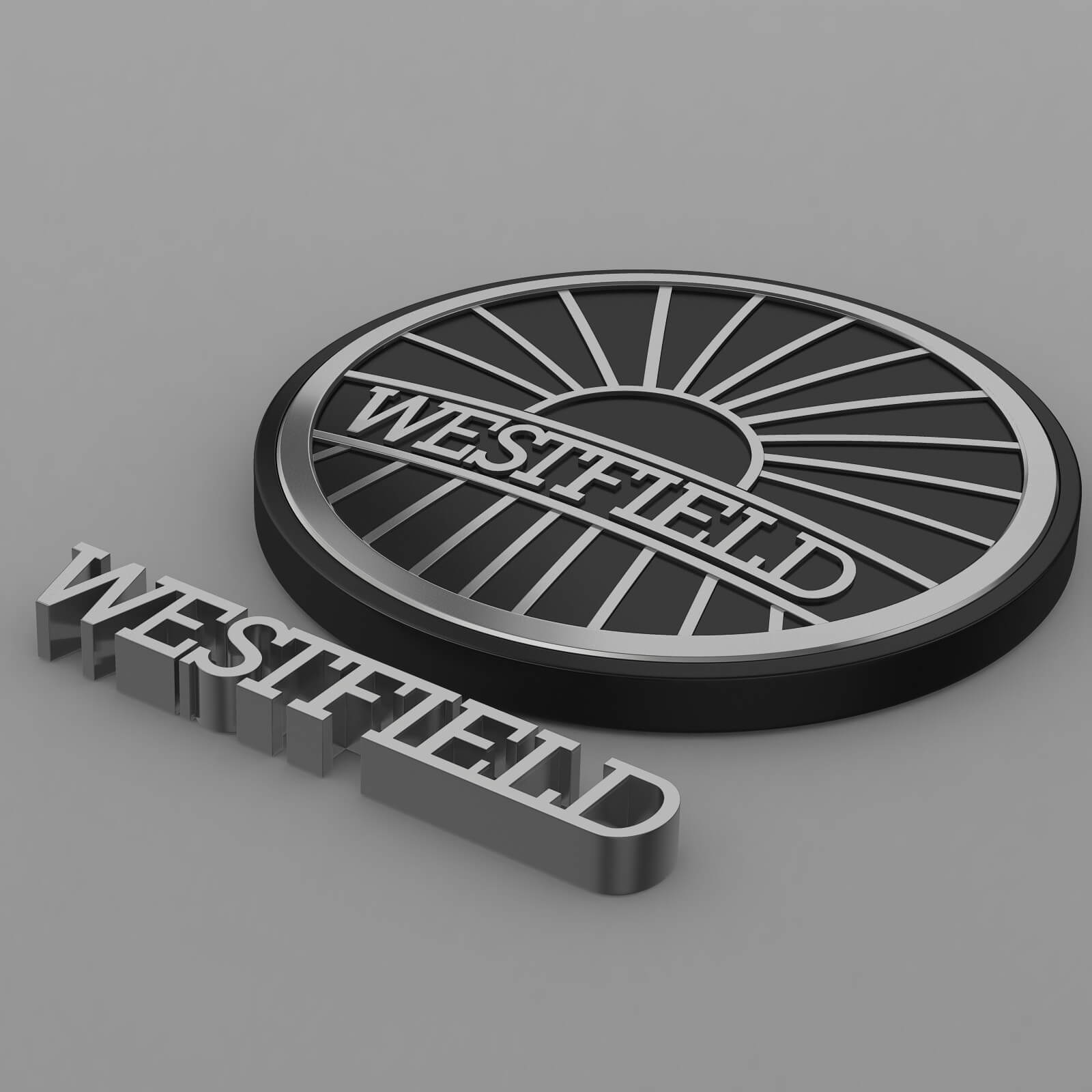 Westfield Logo - 3D Model by 3d_logoman