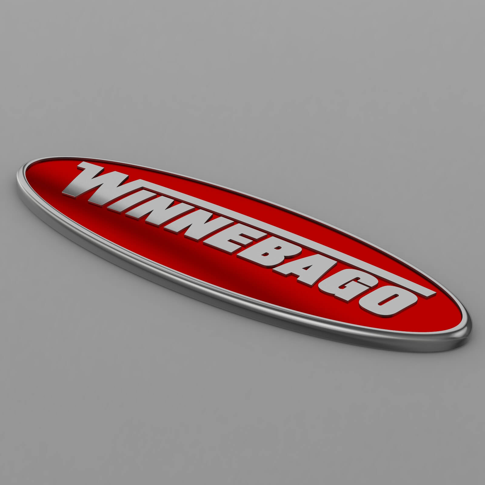 Winnebago Logo - 3D Model by 3d_logoman
