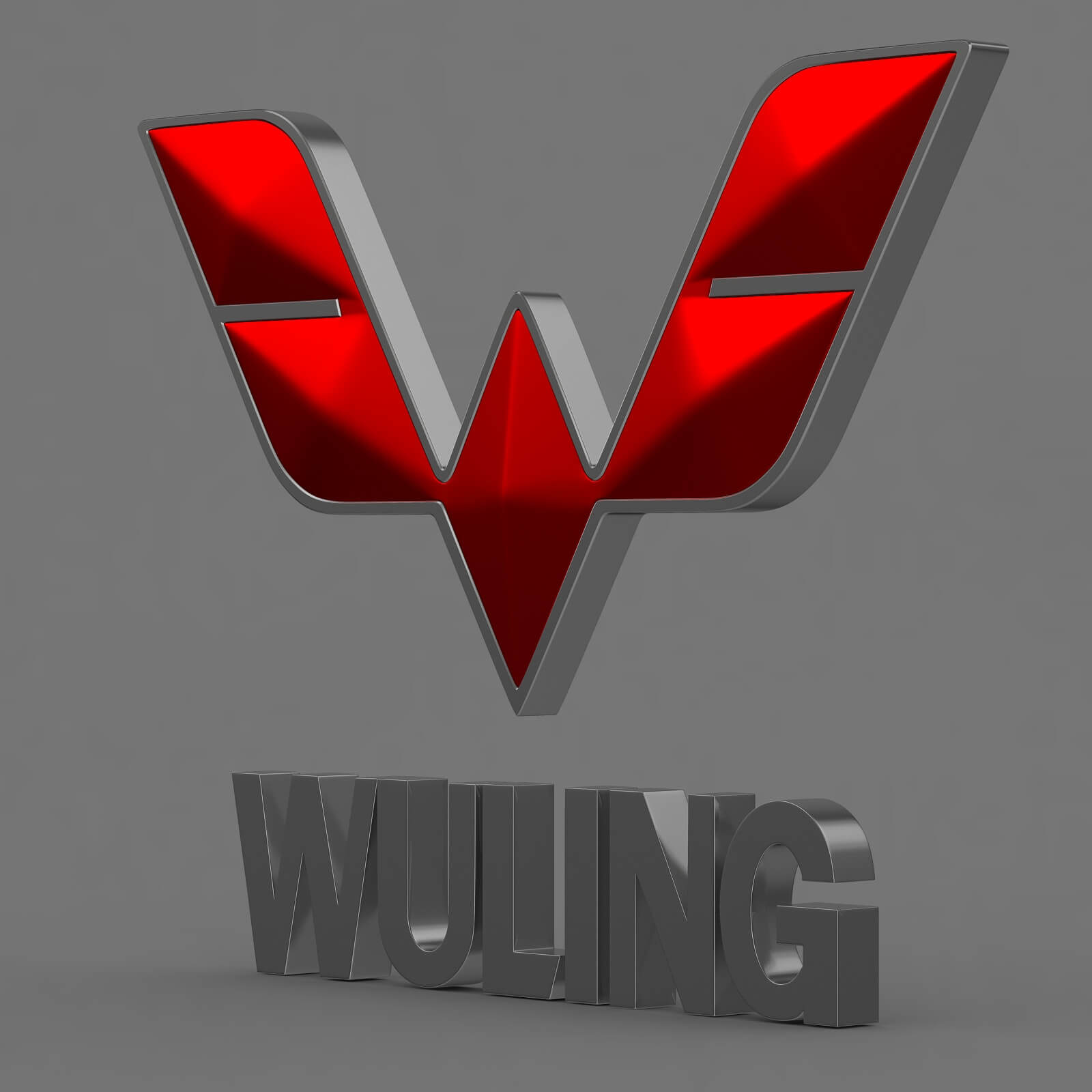 Wuling Logo - 3D Model by 3d_logoman