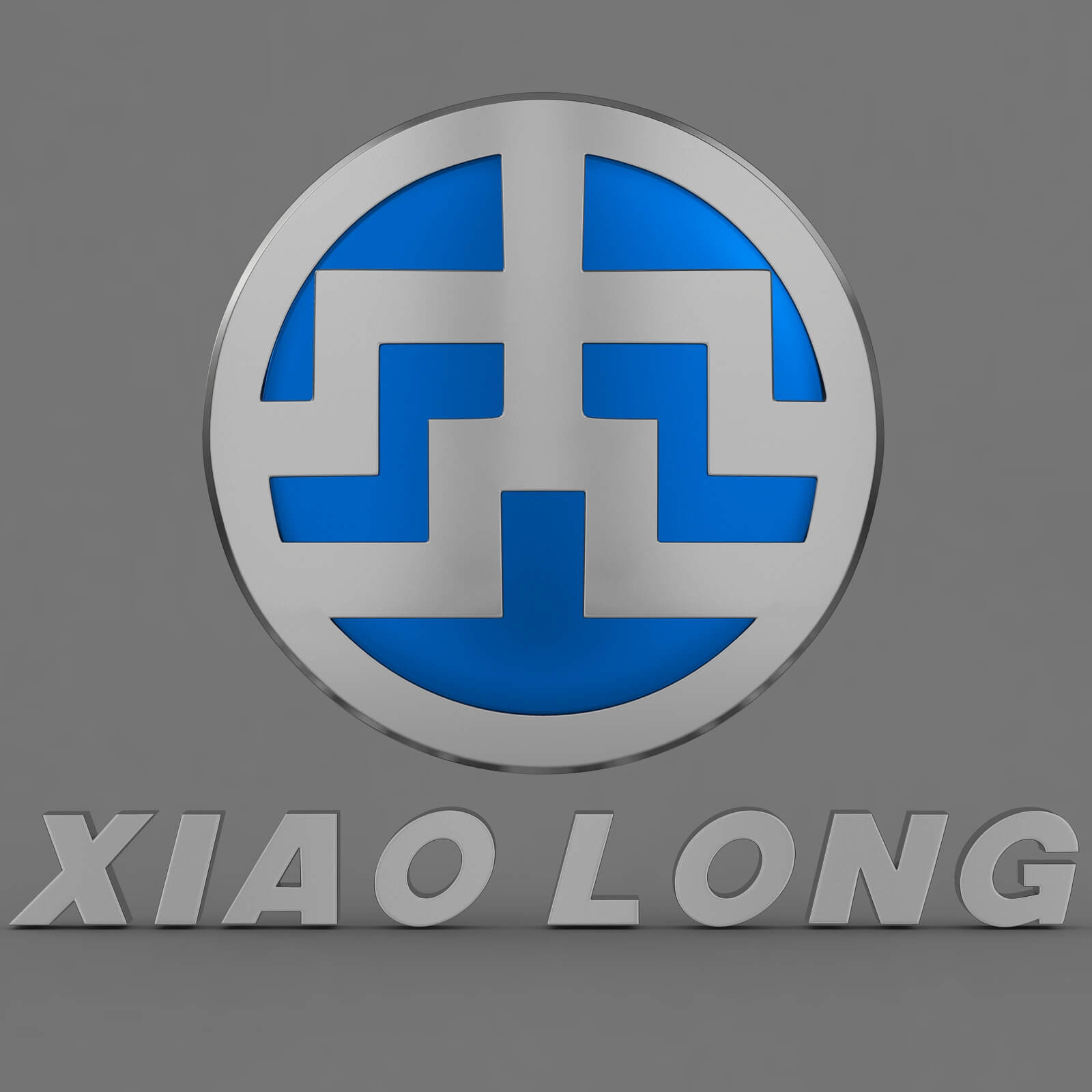 Xiao Long Logo - 3D Model by 3d_logoman