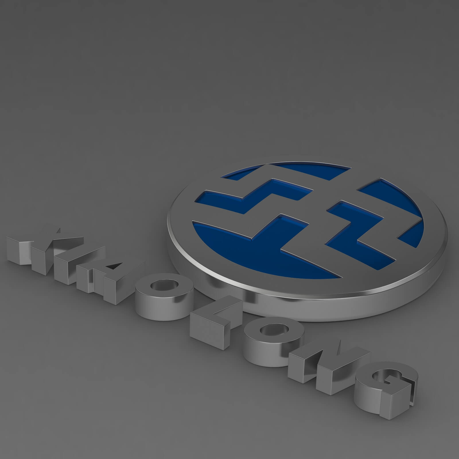Xiao Long Logo - 3D Model by 3d_logoman