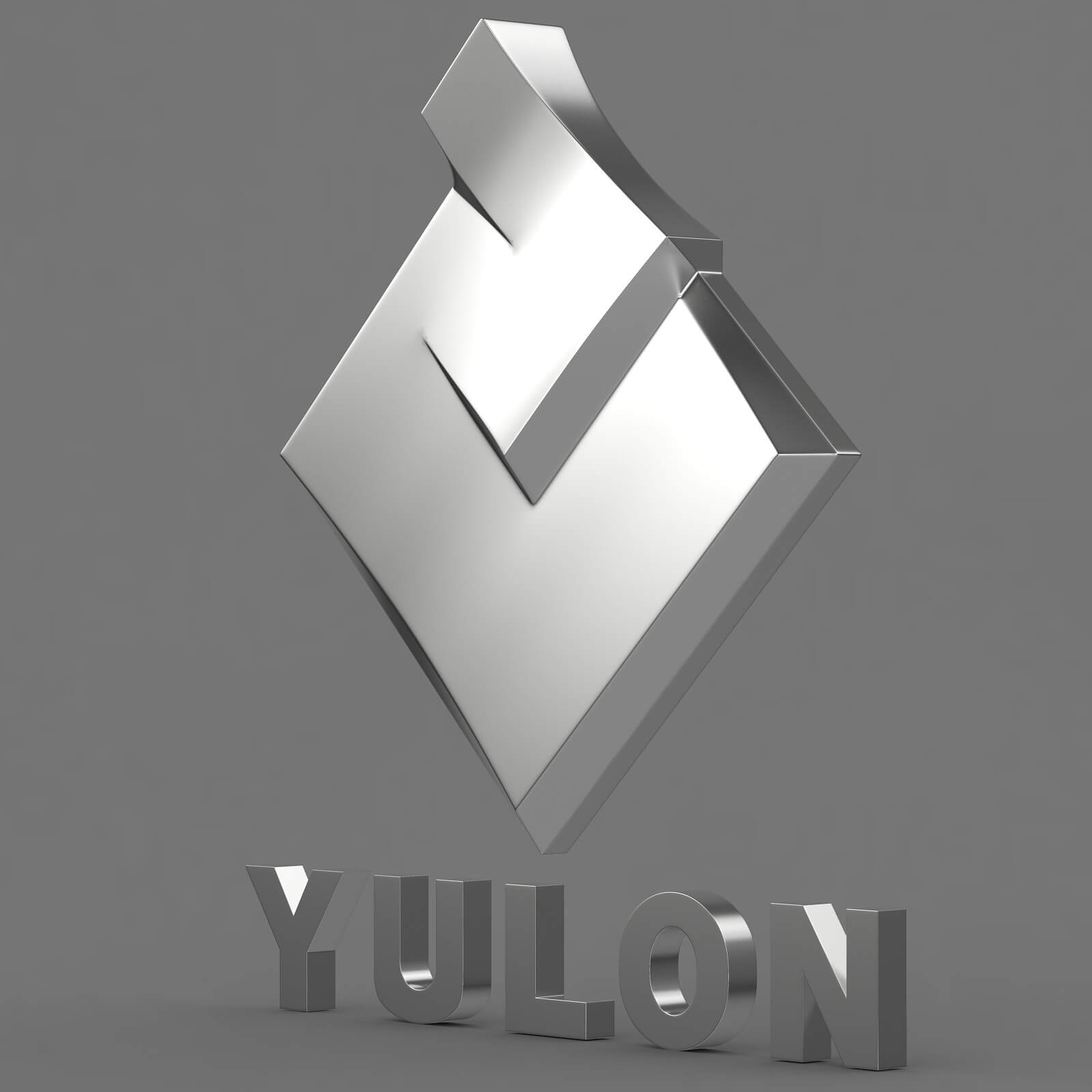 Yulon Logo - 3D Model by 3d_logoman