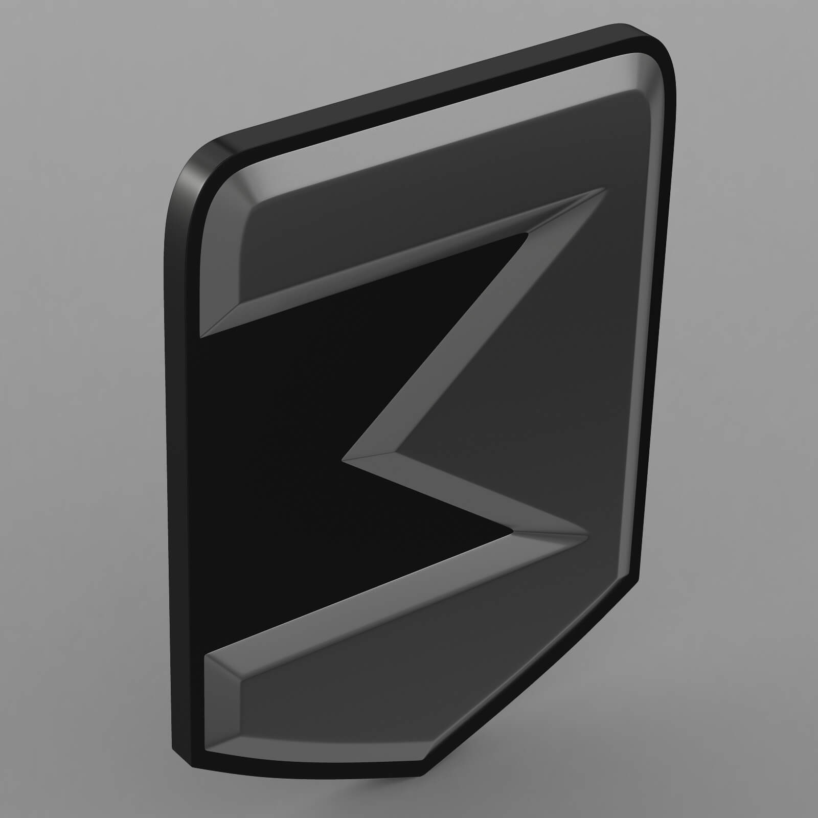 Zaz Logo - 3D Model by 3d_logoman