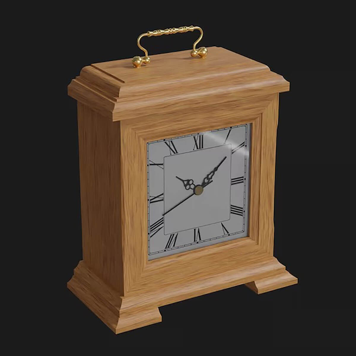 Beautiful decorative clock - 3D Model by 3D medical images