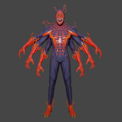 Absolute Carnage - 3D Model by 3d_Services