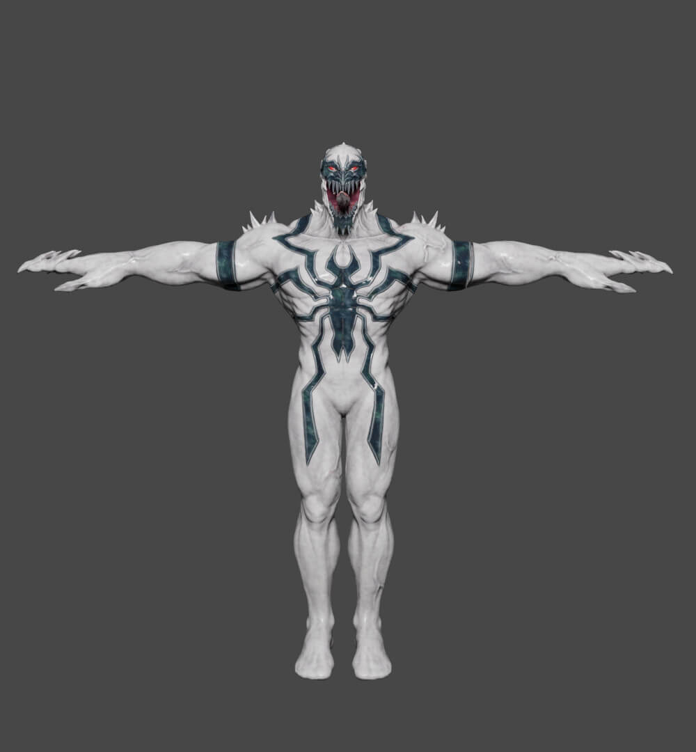 Anti-Venom 3d Model by 3d_Services