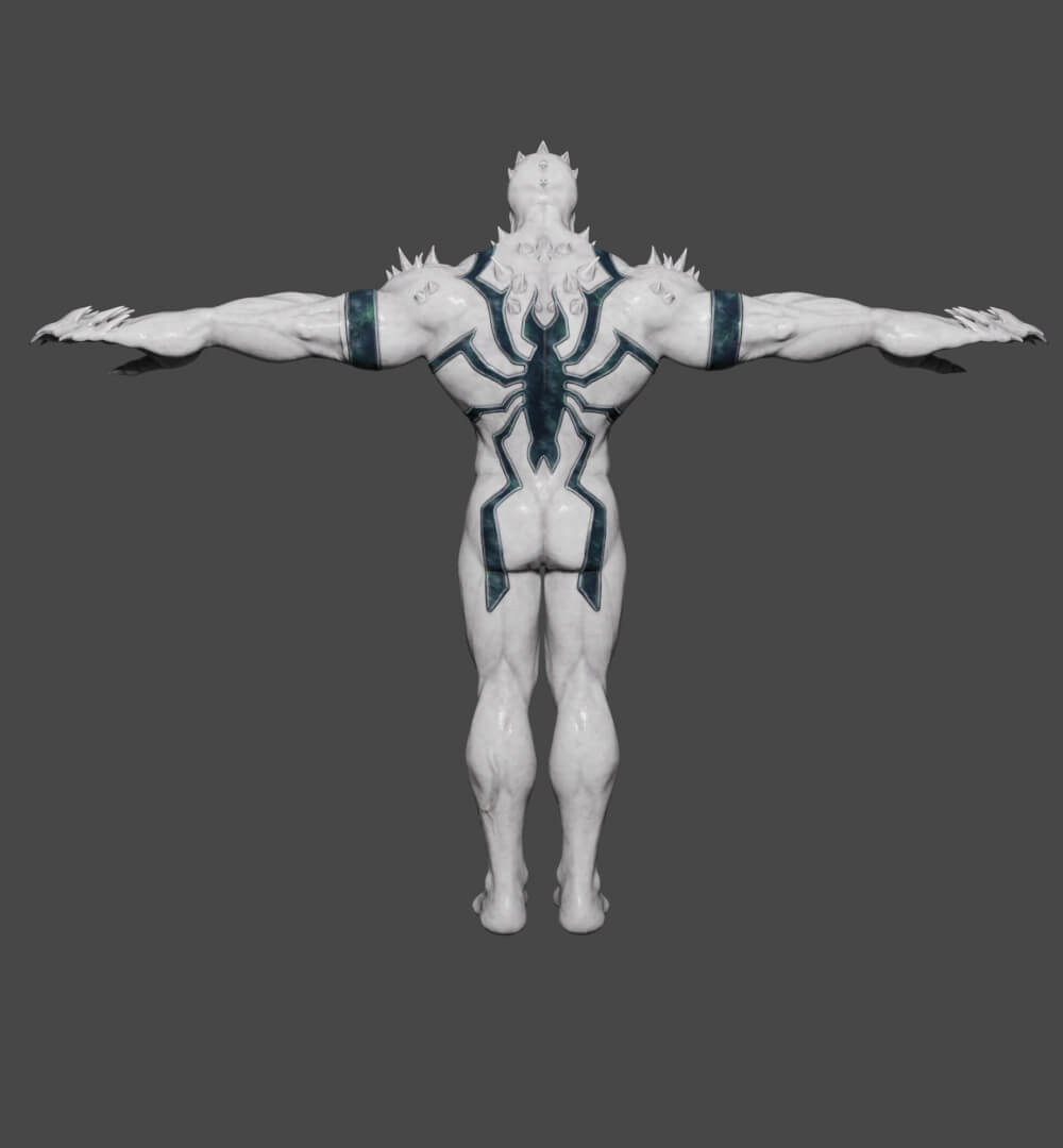 Anti-Venom 3d Model by 3d_Services