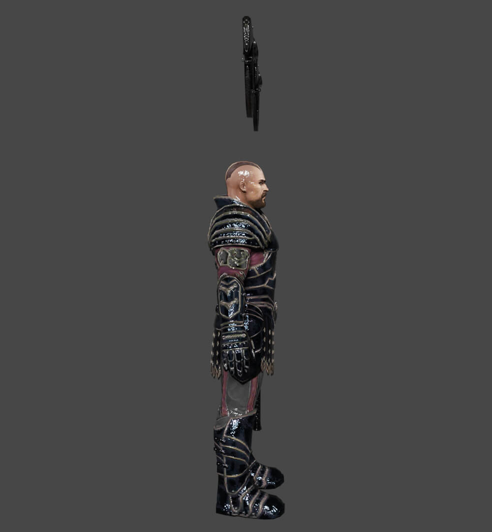 Executioner Low Poly - 3D Model by 3d_Services