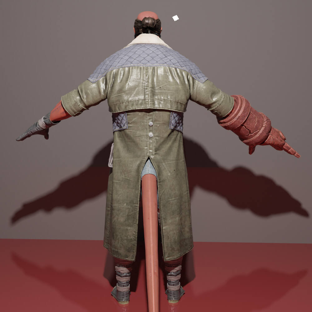Hellboy - 3D Model by 3d_Services
