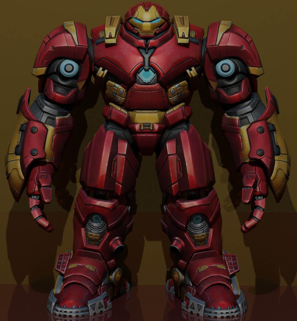 Hulkbuster - 3D Model by 3d_Services
