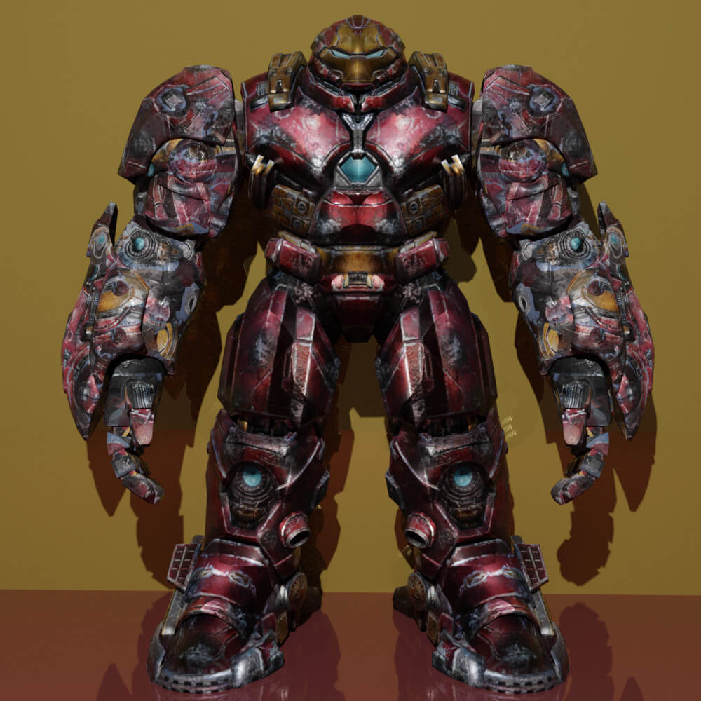 Hulkbuster - 3D Model by 3d_Services