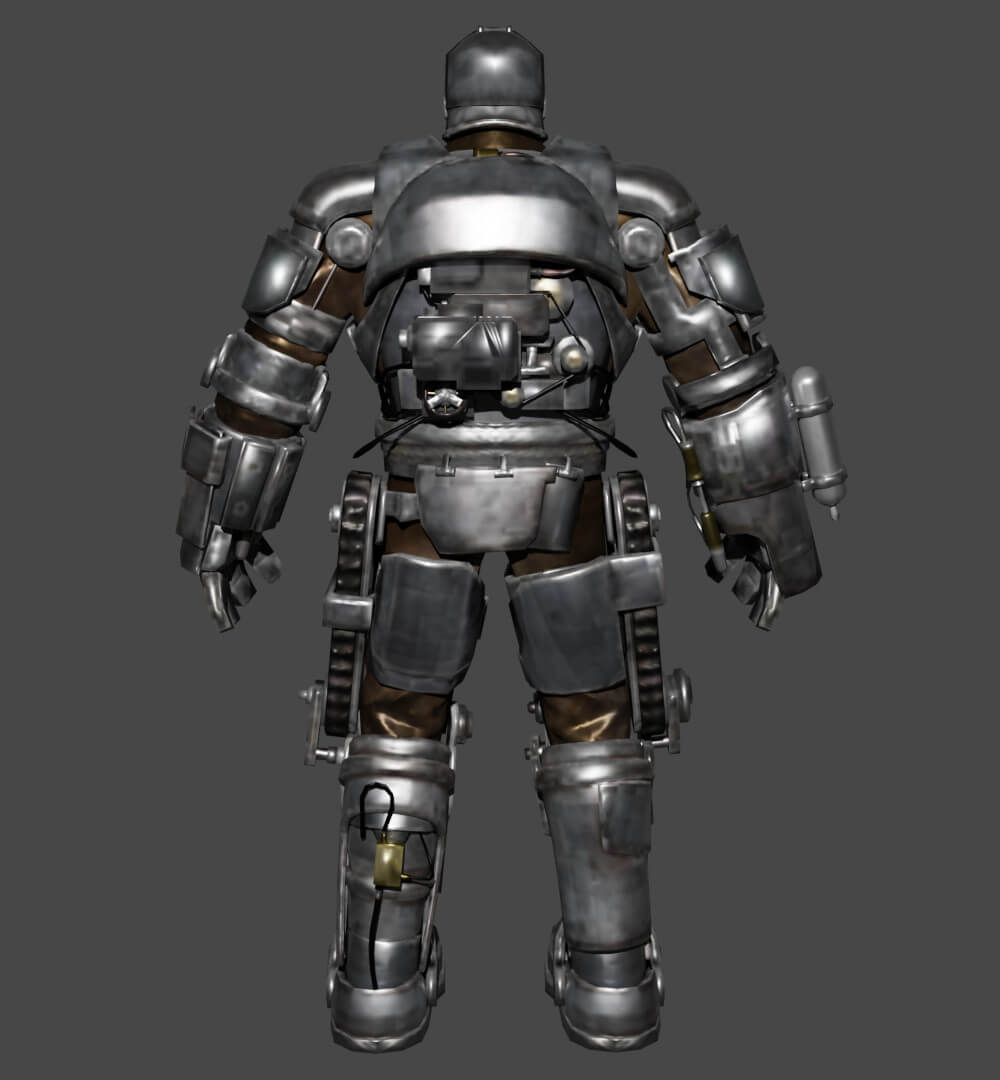 Iron Man Mark I - 3D Model by 3d_Services