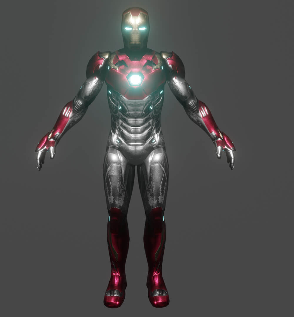 Ironman Mark 47 - Free 3D Model by 3d_Services