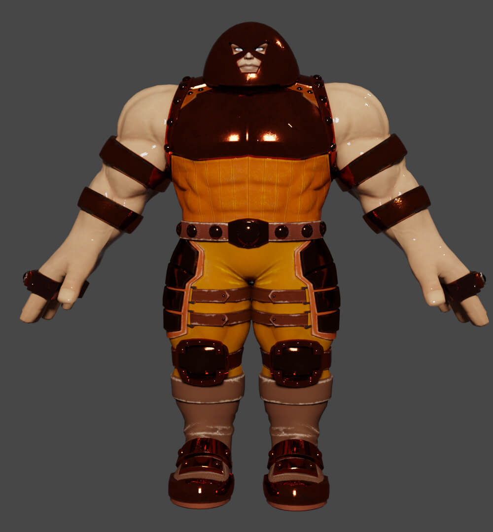 Juggernaut Low Poly - 3D Model by 3d_Services