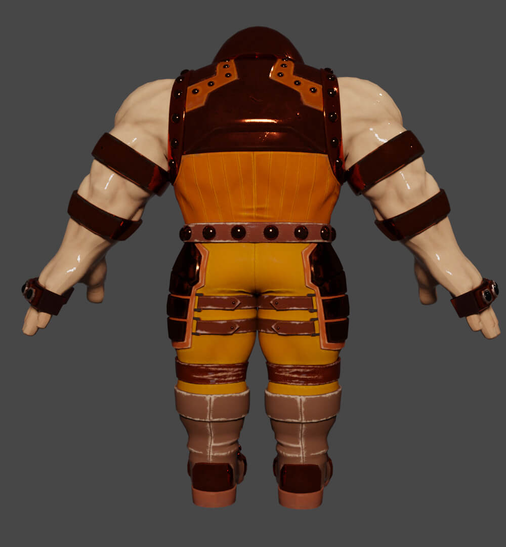 Juggernaut Low Poly - 3D Model by 3d_Services