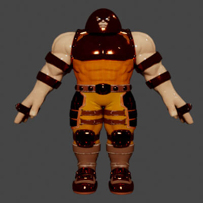 Juggernaut Low Poly - 3D Model by 3d_Services