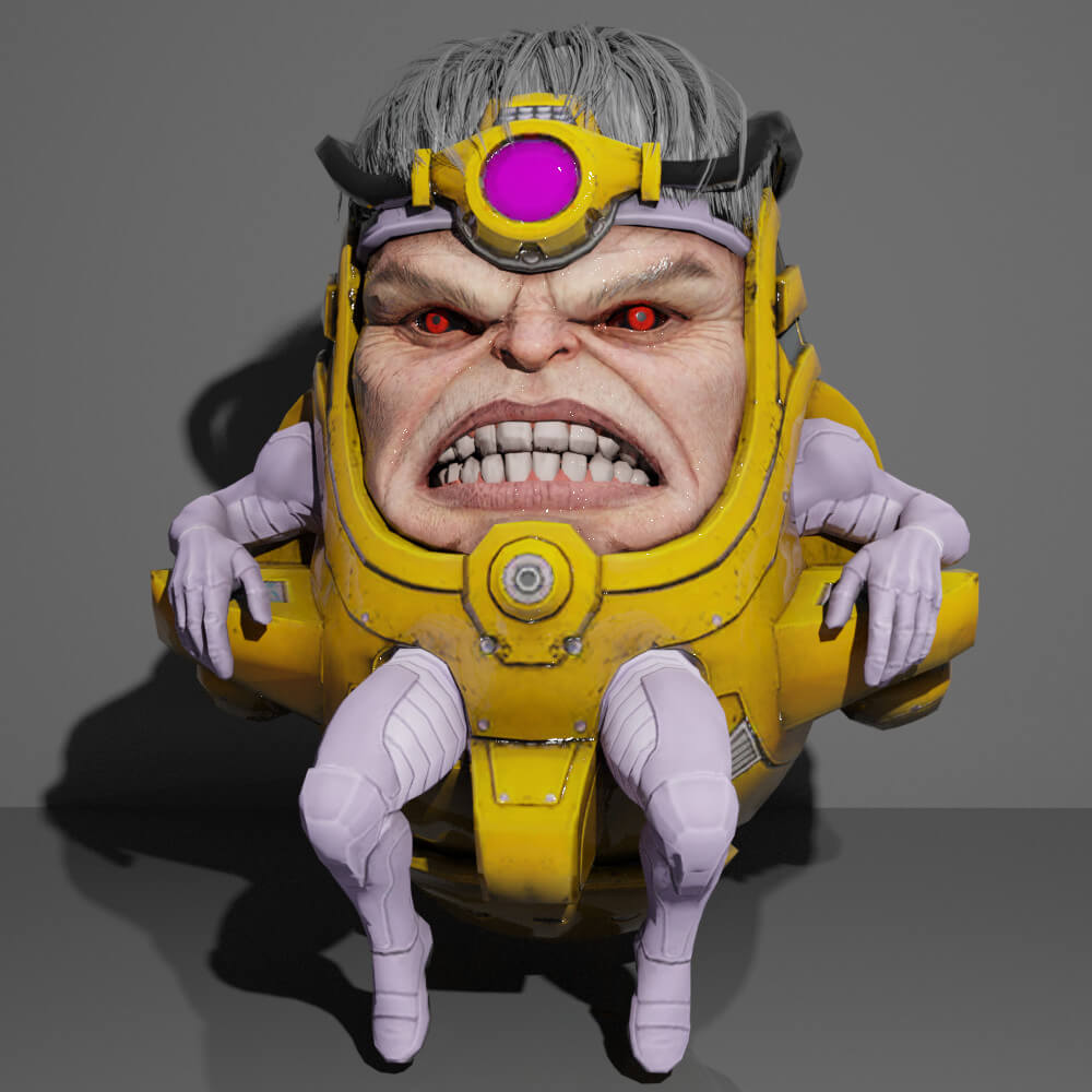 Lord Modok - 3D Model by 3d_Services