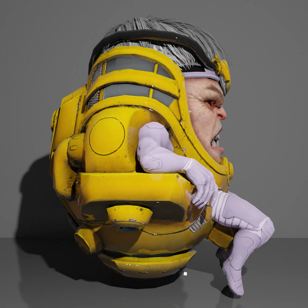 Lord Modok - 3D Model by 3d_Services
