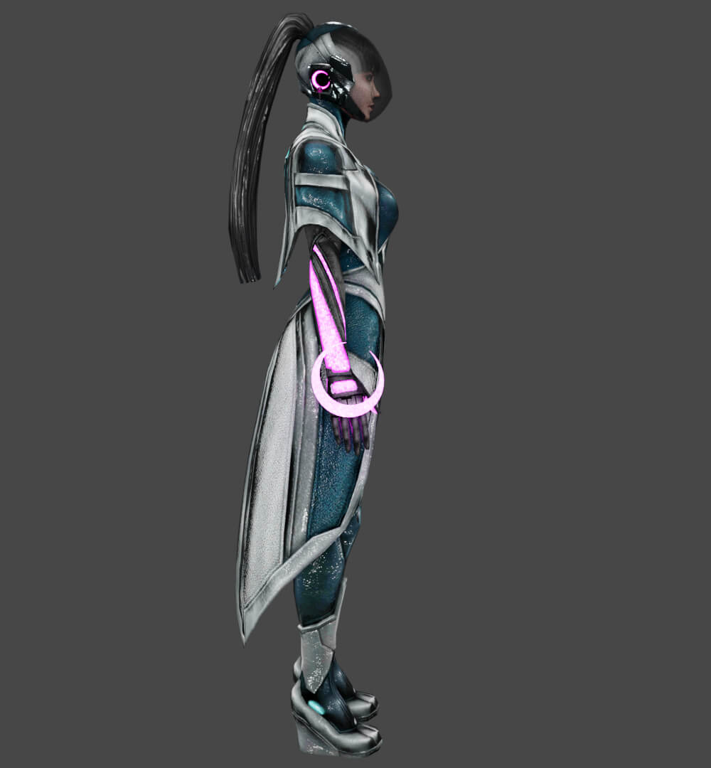 Luna Snow Low Poly - 3D Model by 3d_Services