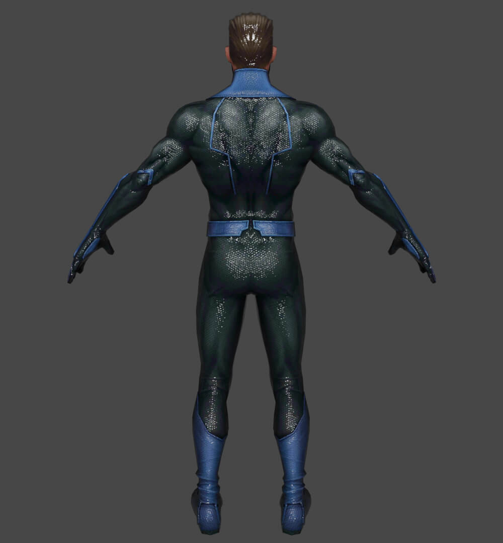 MR.fantastic Low Poly - 3D Model by 3d_Services