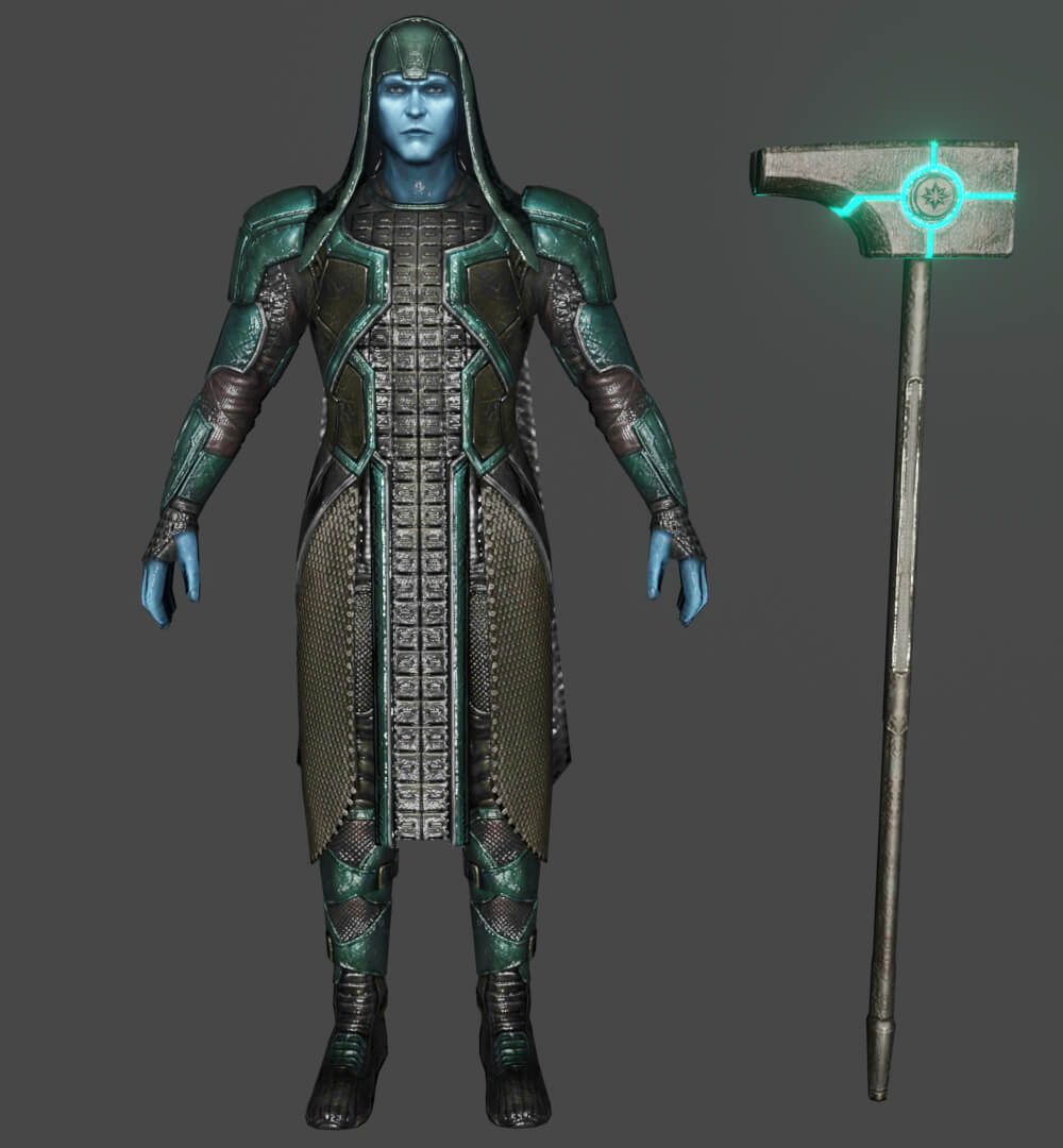 Ronan Low Poly - 3D Model by 3d_Services