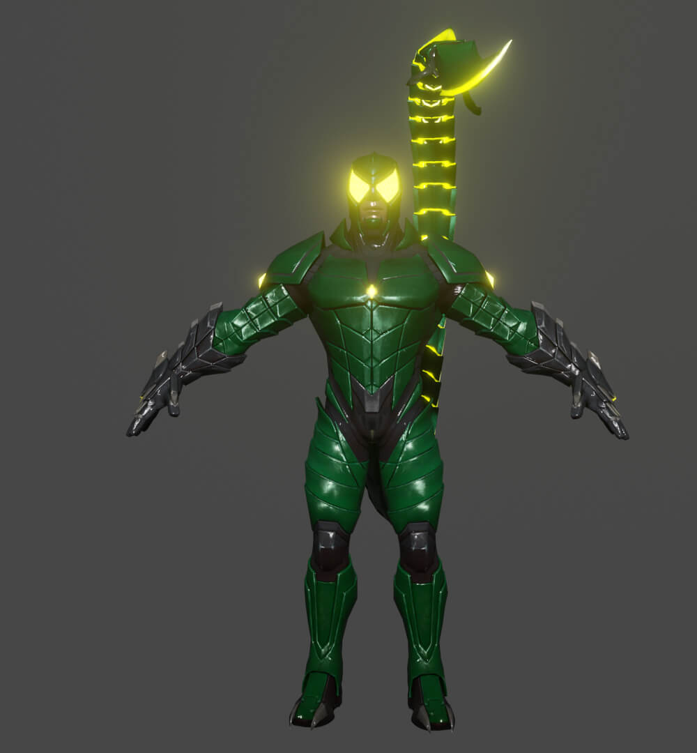 Scorpion 3D model by 3d_Services