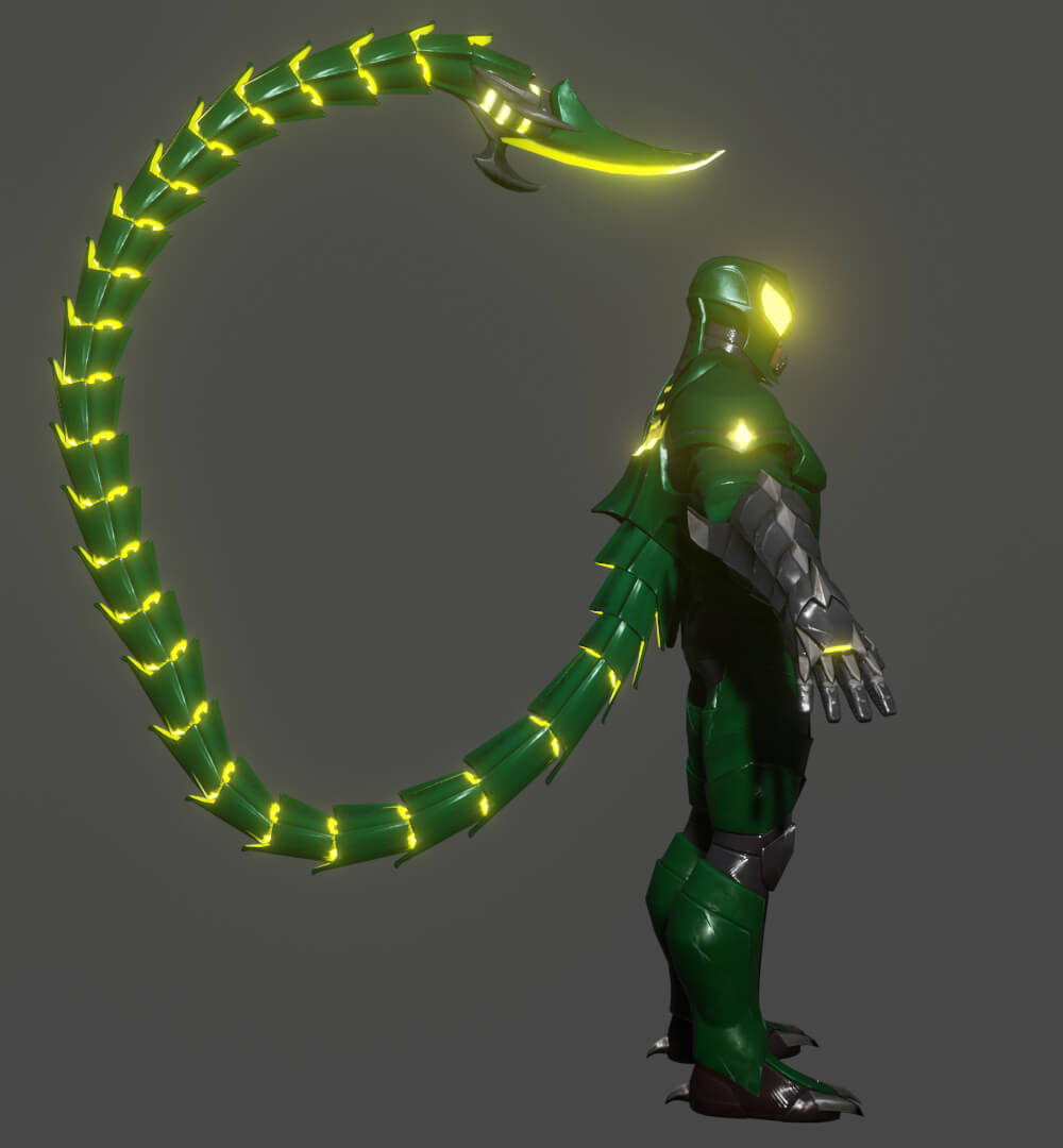 Scorpion 3D model by 3d_Services