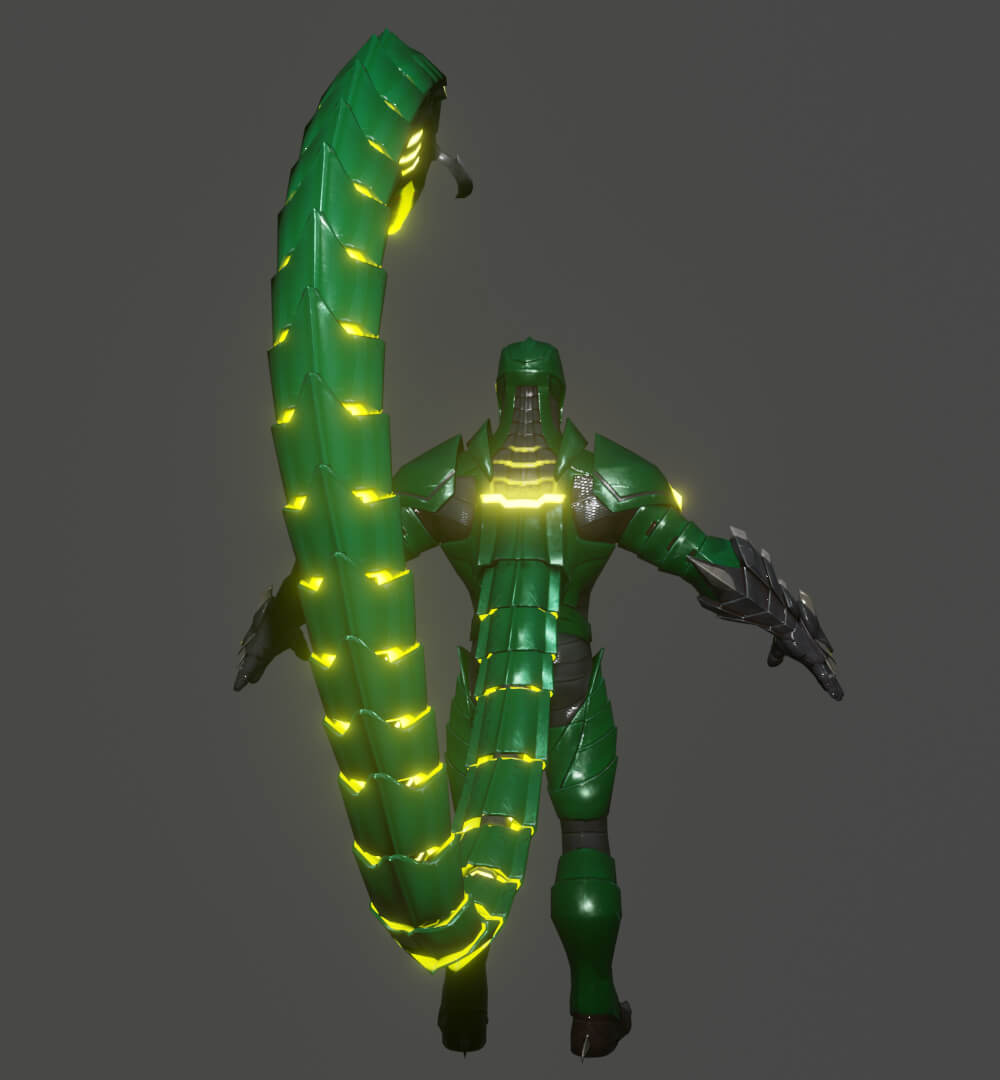 Scorpion 3D model by 3d_Services