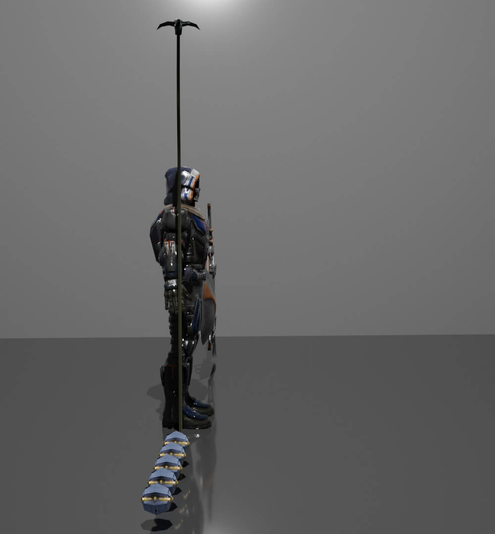Taskmaster 3D Model by 3d_Services