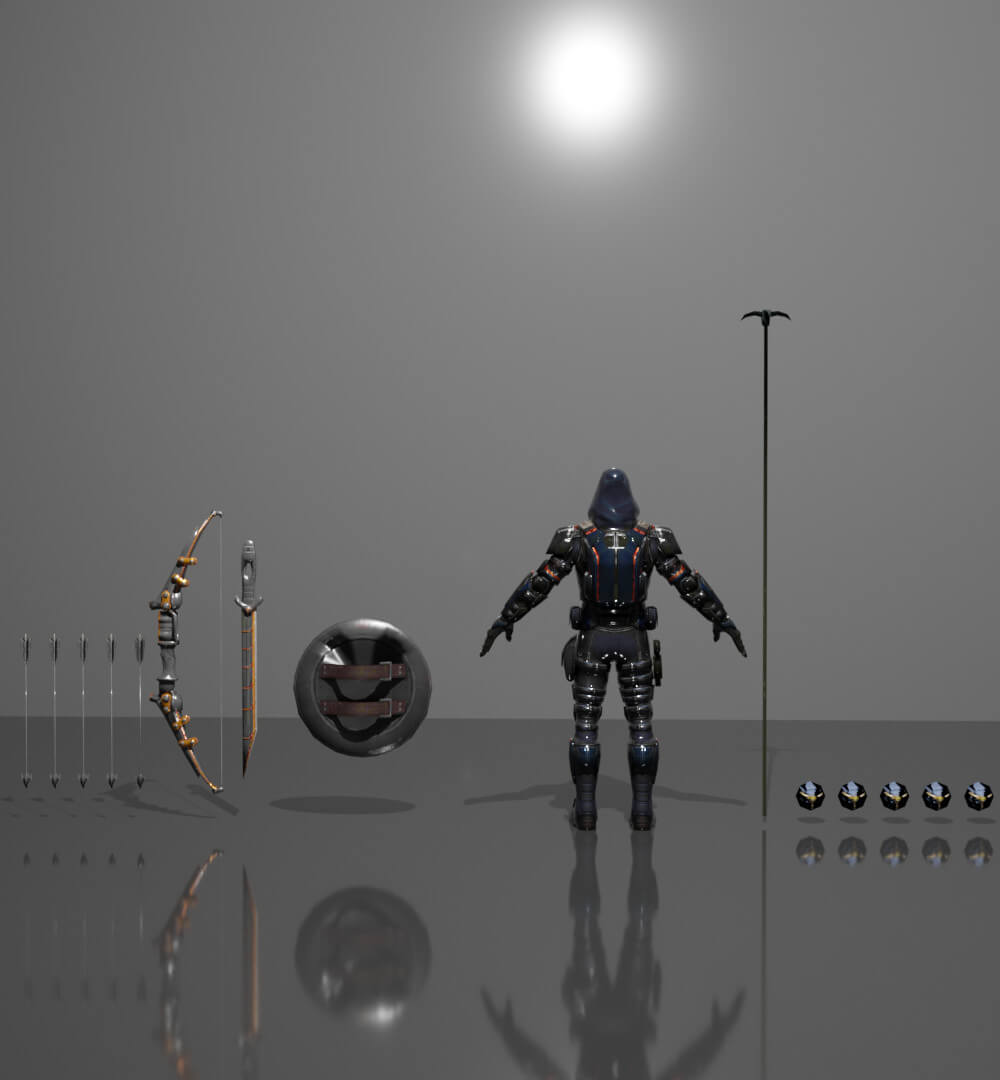 Taskmaster 3D Model by 3d_Services