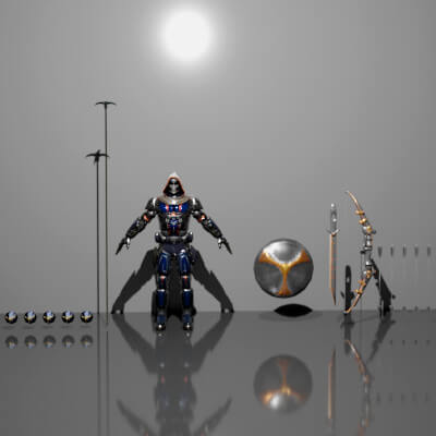 Taskmaster 3D Model by 3d_Services
