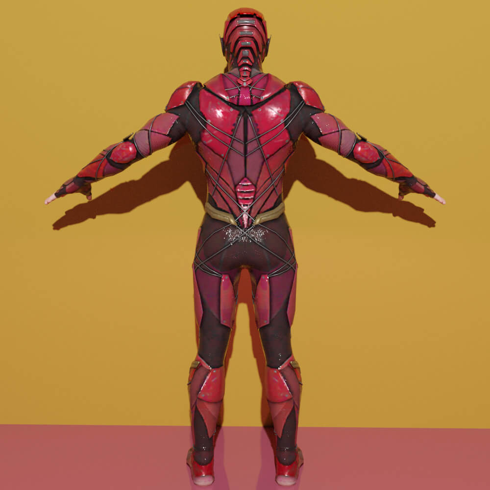 The Flash - 3D Model by 3d_Services